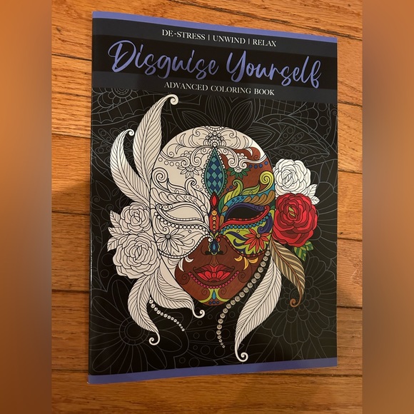Office | 52 Mandala Disguise Yourself Advanced Coloring Book | Poshmark